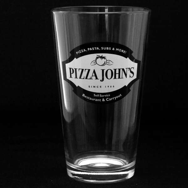 Pint Glass – Pizza Johns